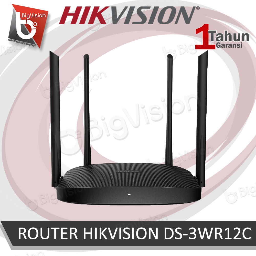 Jual ROUTER WIRELESS HIKVISION DS-3WR12C SUPPORT IPTV EXTENDER ACCESS ...