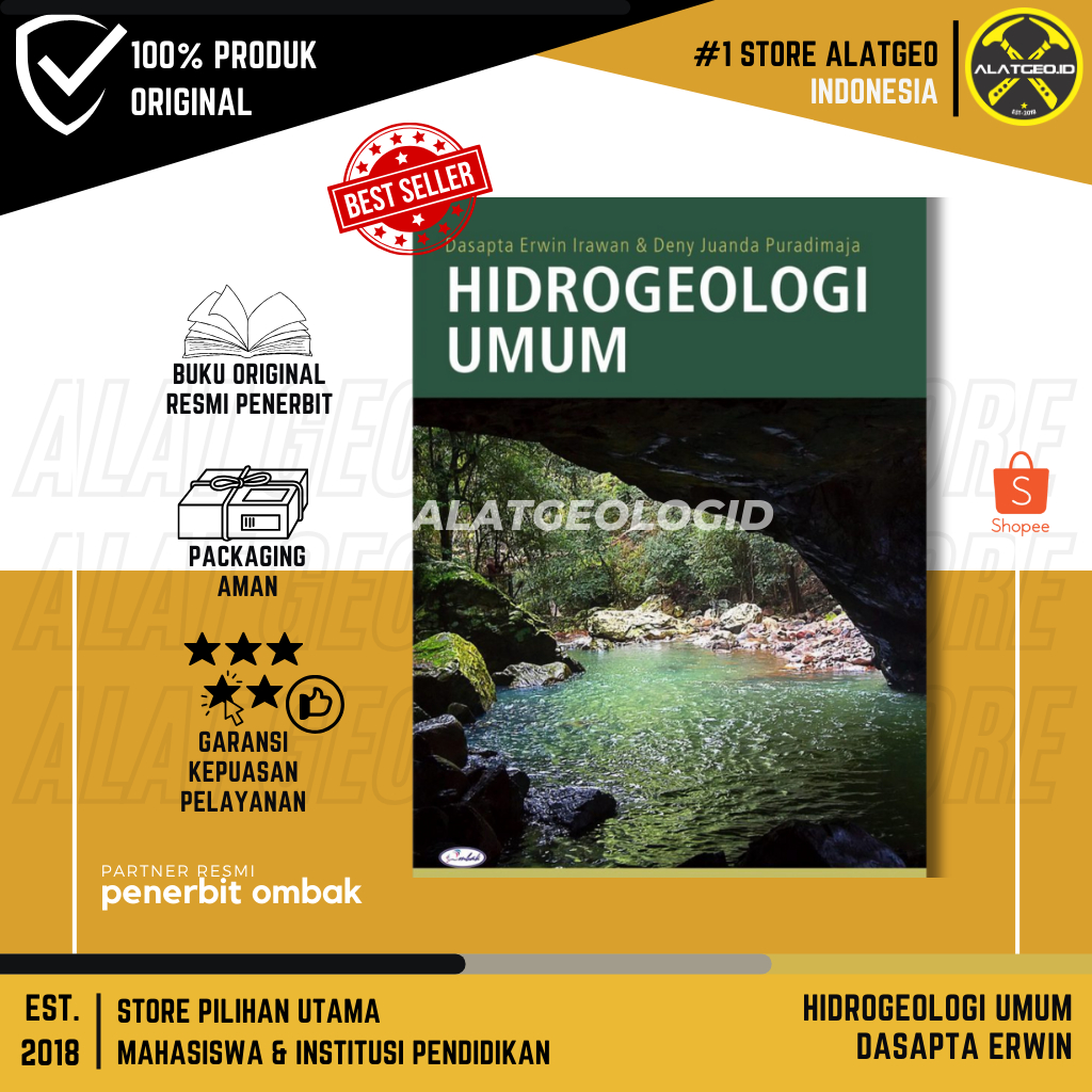 Jual Buku Geologi Hidrogeologi Umum Dasapta Erwin | Shopee Indonesia