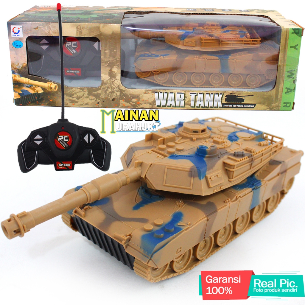 Jual MAINAN ANAK MURAH RC WAR TANK NO737-866 RC TANK PERANG TNI BRIMOB ...