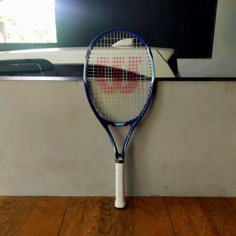 Jual raket tenis Wilson aggressor 100/ raket tennis Wilson/ raket bekas ...