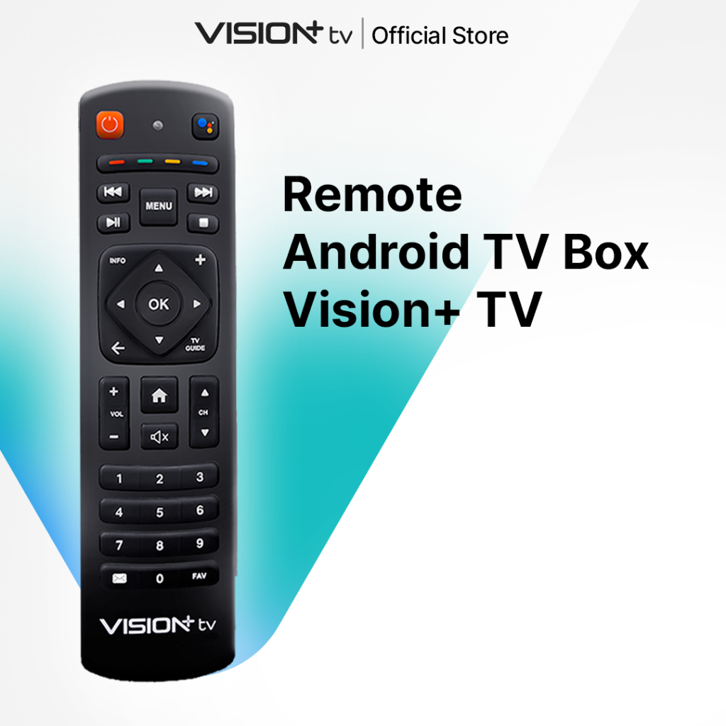 Jual Remote Android TV Box - Vision+ TV | Shopee Indonesia