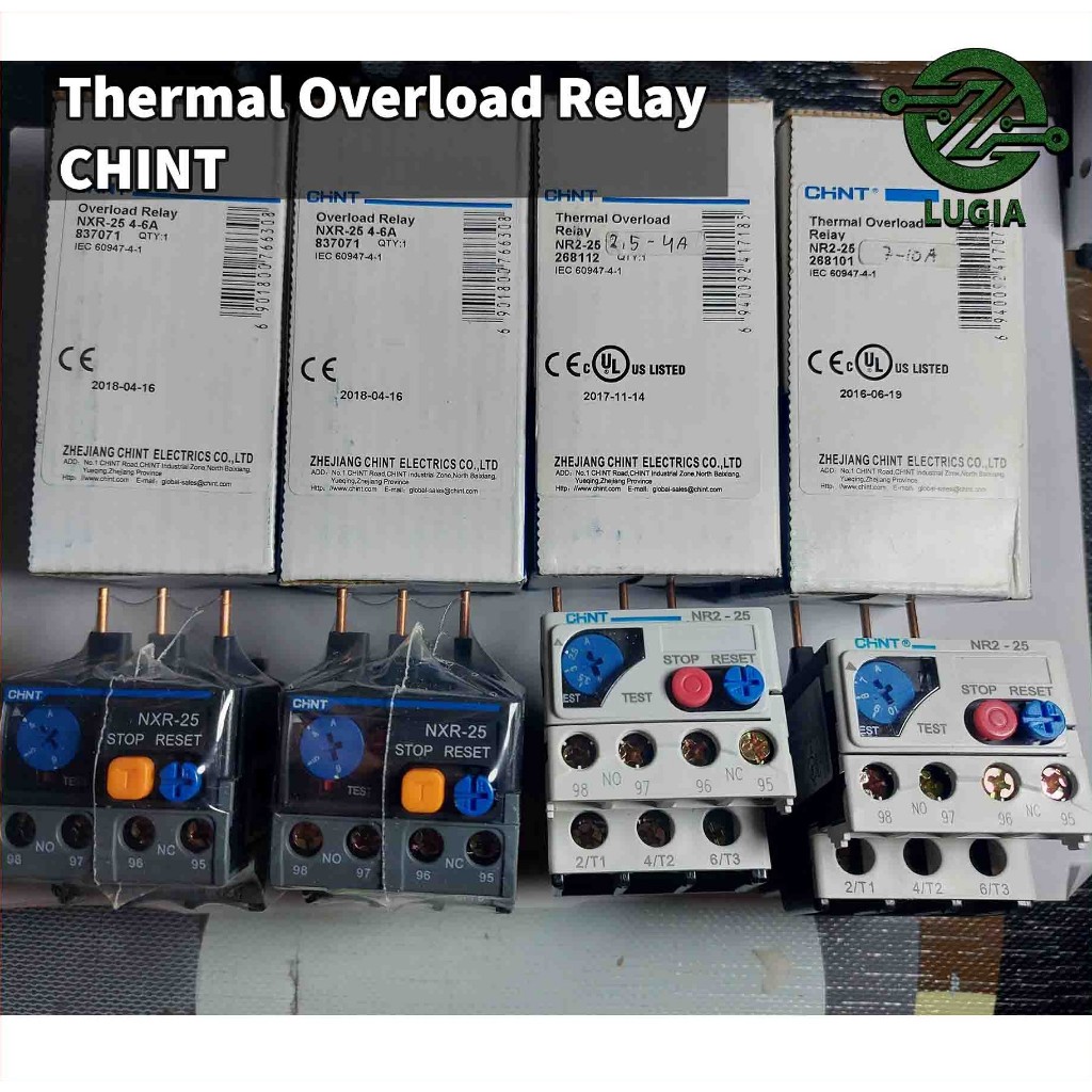 Jual Thermal Overload Relay CHINT | Shopee Indonesia