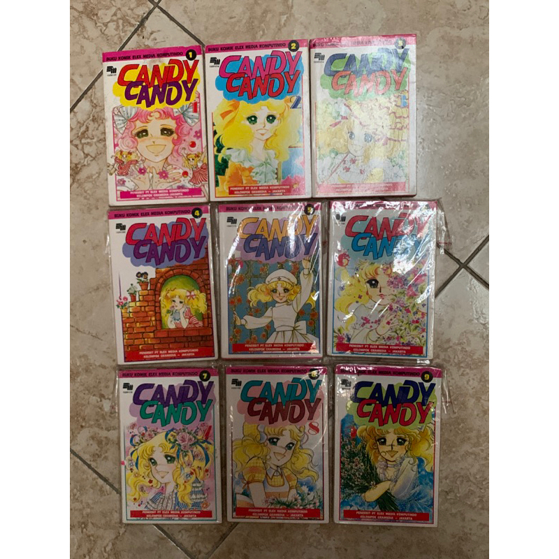 Jual Candy Candy by Yumiko Igarashi FULLSET (1-9 END) set B | Shopee ...