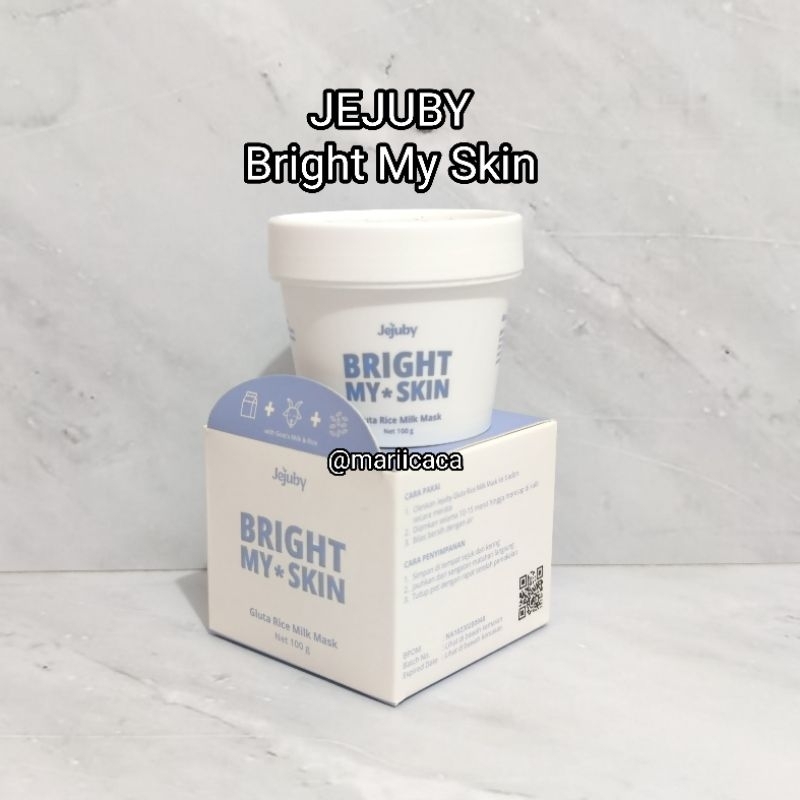 Jual Jejuby Gluta Rice Milk Mask 2in1 Body Bleaching & Sleeping Body ...