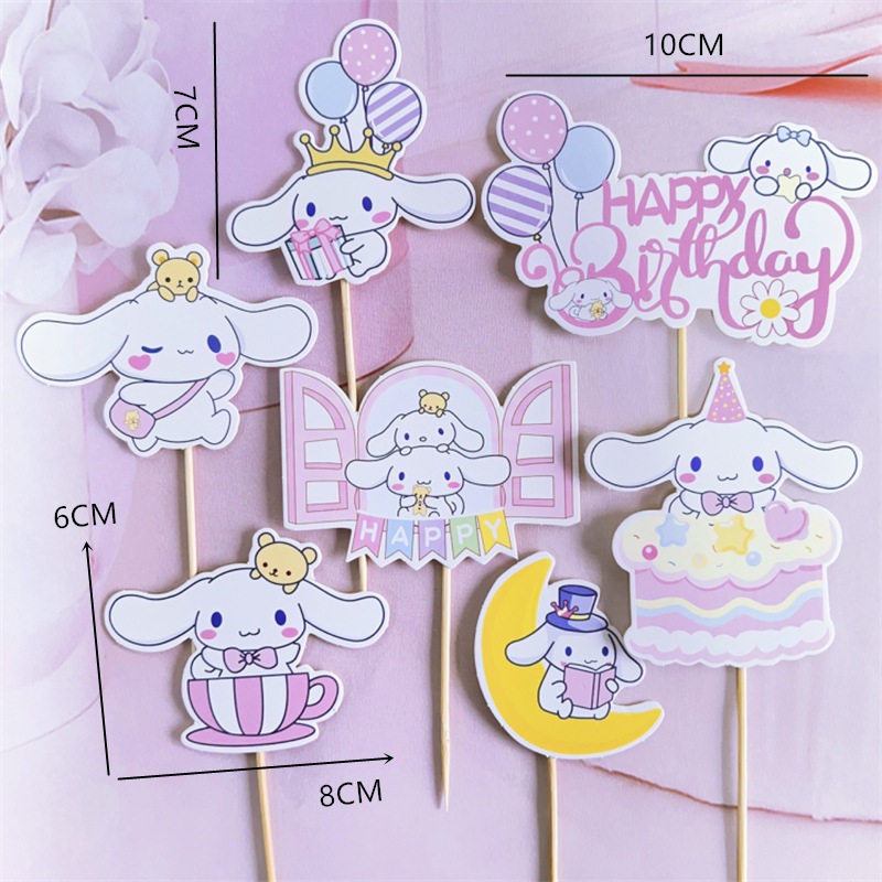 Jual Topper Boneka Cinnamoroll Dekorasi Hiasan Kue Ulang Tahun / Figure ...