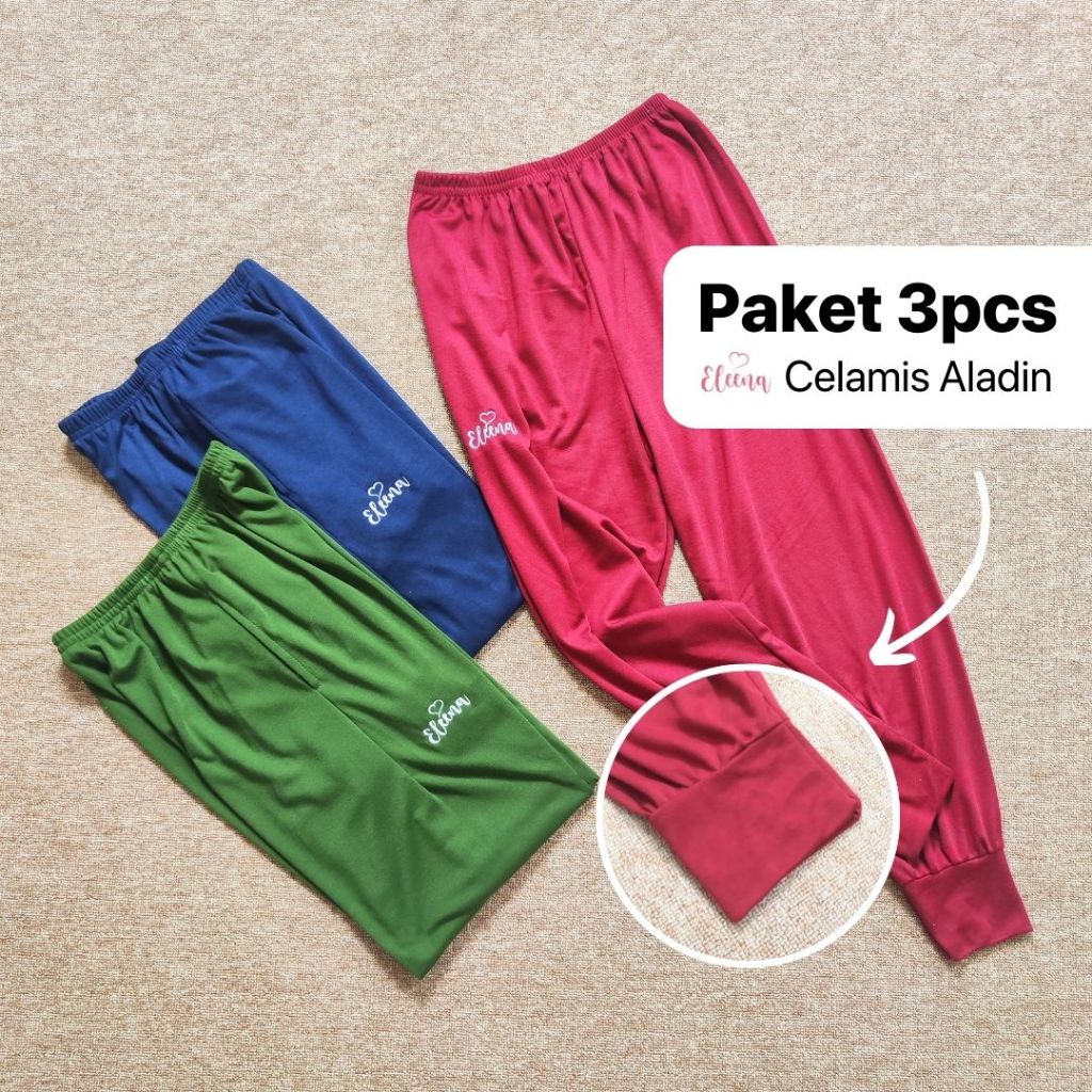 Jual [ PAKET HEMAT ISI 3 ] Celamis Aladin Eleena Celana Inner Wanita ...