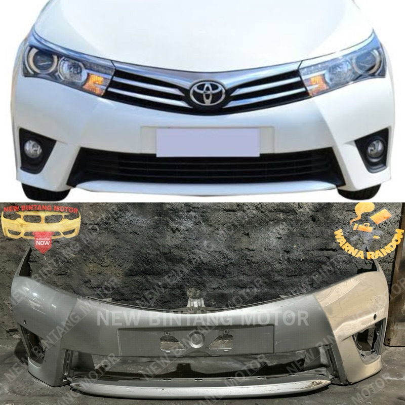 Jual Bumper depan toyota corolla altis 2014 2015 original | Shopee ...