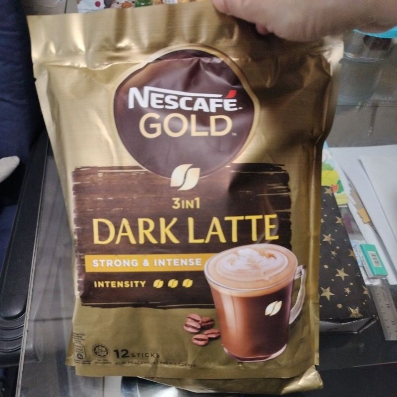 Jual Nescafe Gold 3in1 Dark Latte Malaysia | Shopee Indonesia