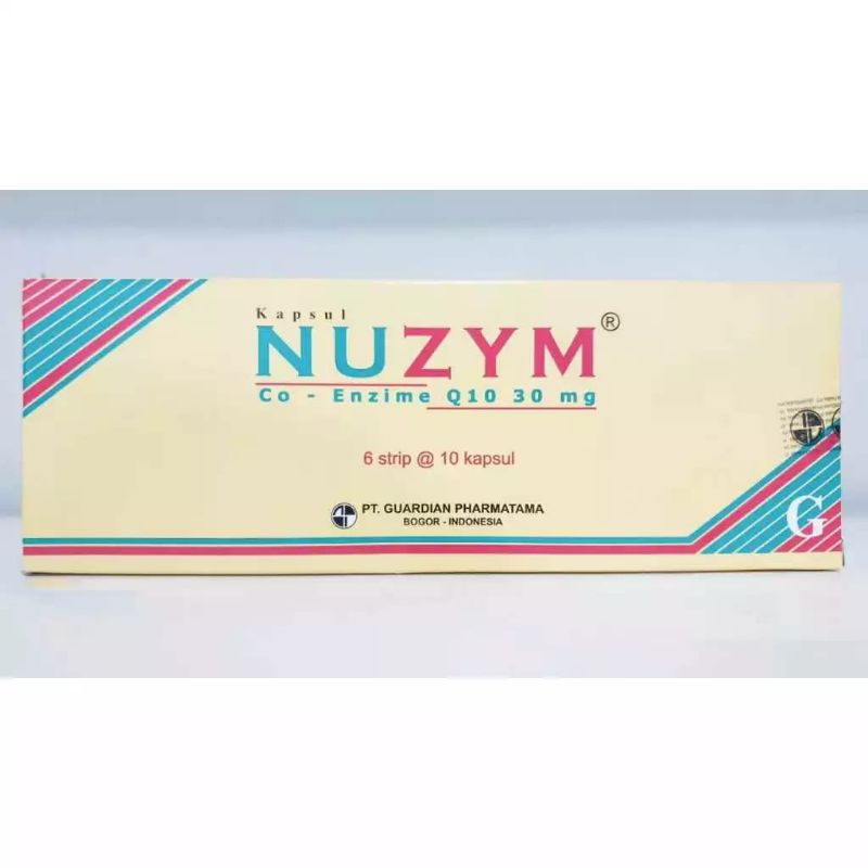 Jual NuZym ( Co-Enzime Q10 30mg) | Membantu Memelihara Kesehatan Tubuh ...