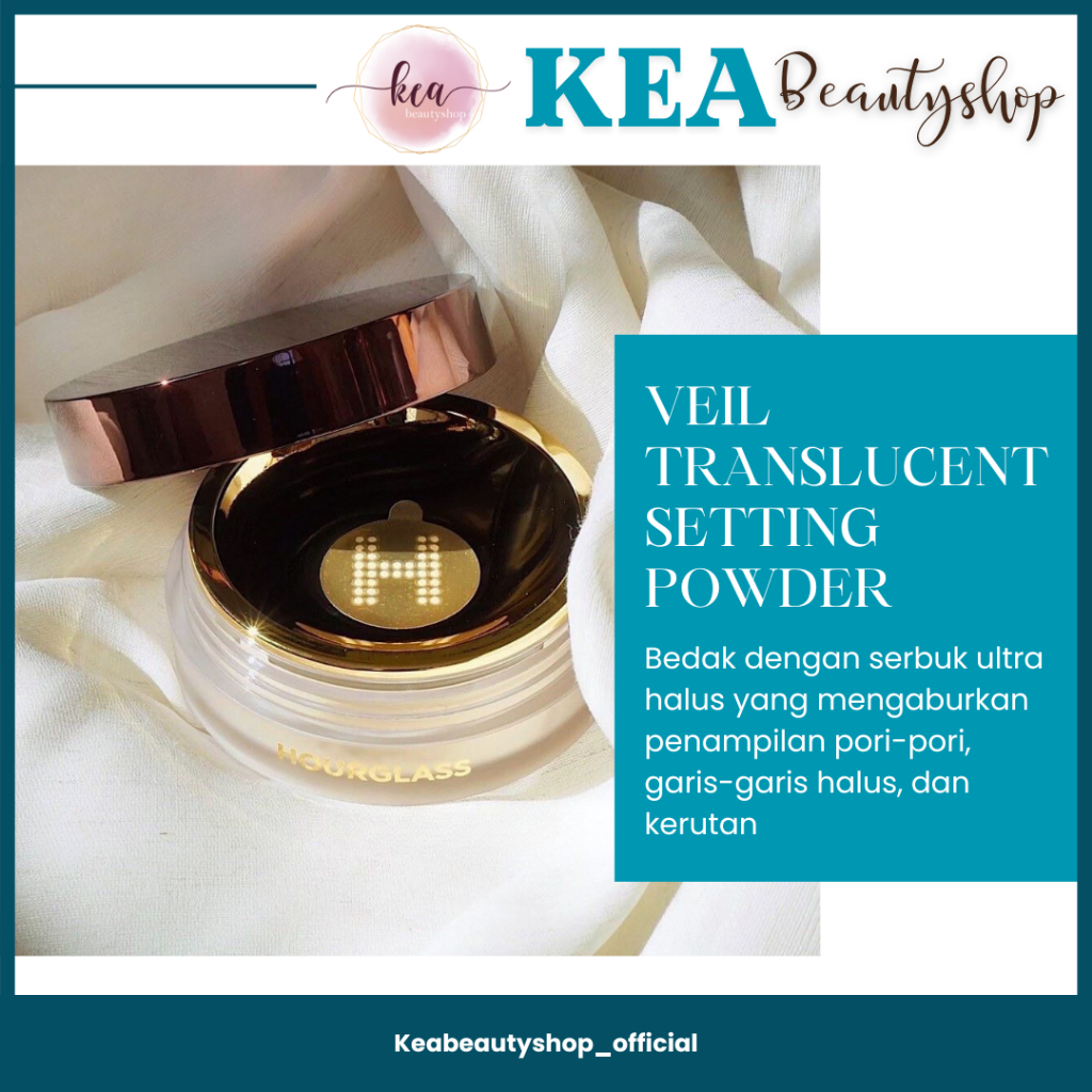 Jual HOURGLASS VEIL TRANSLUCENT SETTING POWDER | Shopee Indonesia