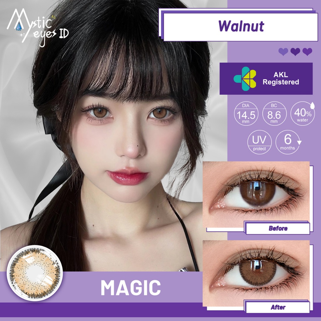 Jual [ COD] MYSTICEYES SOFTLENS TWILIGHT SERIES WOLF GREY COLORED ...