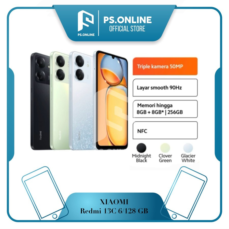 Jual Xiaomi Redmi 13C 6/128GB Garansi Resmi | Shopee Indonesia