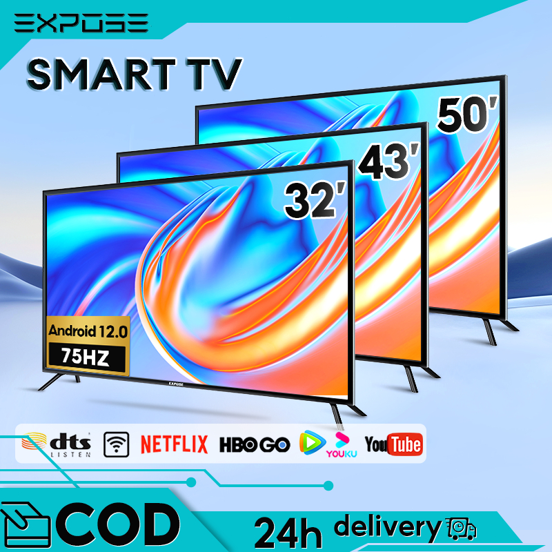 Jual Smart TV LED 32 inch TV Android TV 32/43/50 inch 4k UHD TV WIFI ...