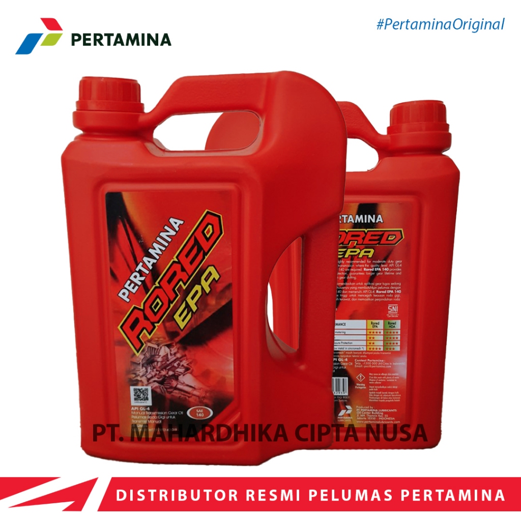 Jual RORED EPA 140 4L Original Oli Pertamina Batam (KHUSUS BATAM ...