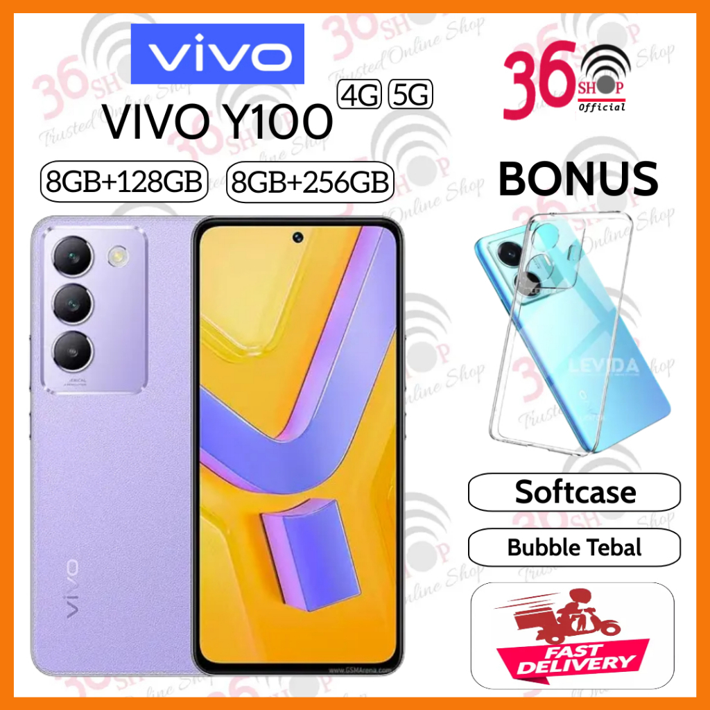 Jual Vivo Y100 [4G] [5G] [8GB+128GB] [8GB+256GB] Garansi Resmi Vivo ...