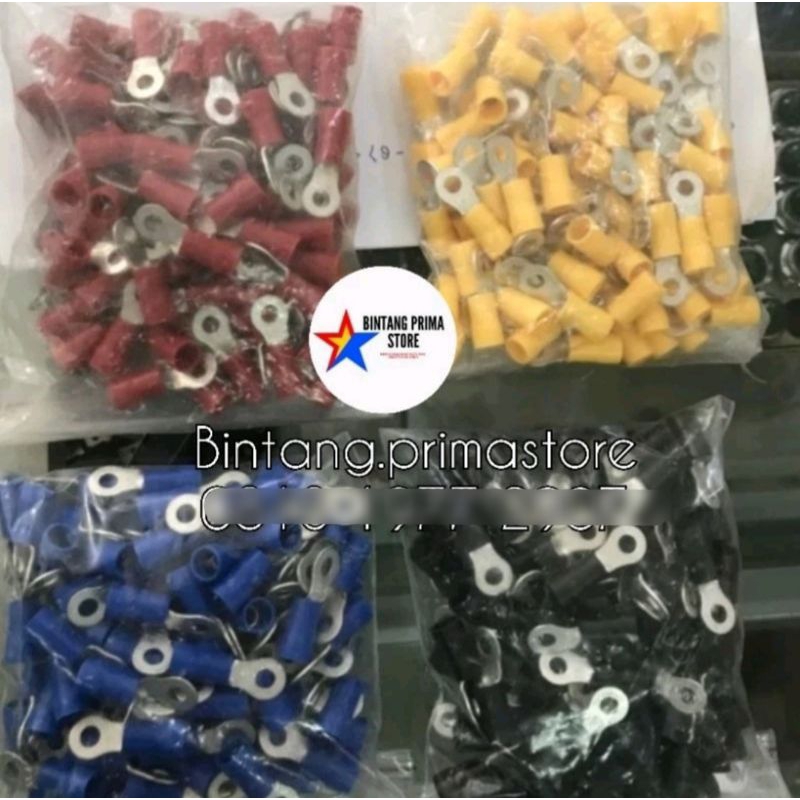Jual Kabel Skun Ring / Sepatu Kabel / Scun Ring + Vynil 2 - 3 mm / 2 ...