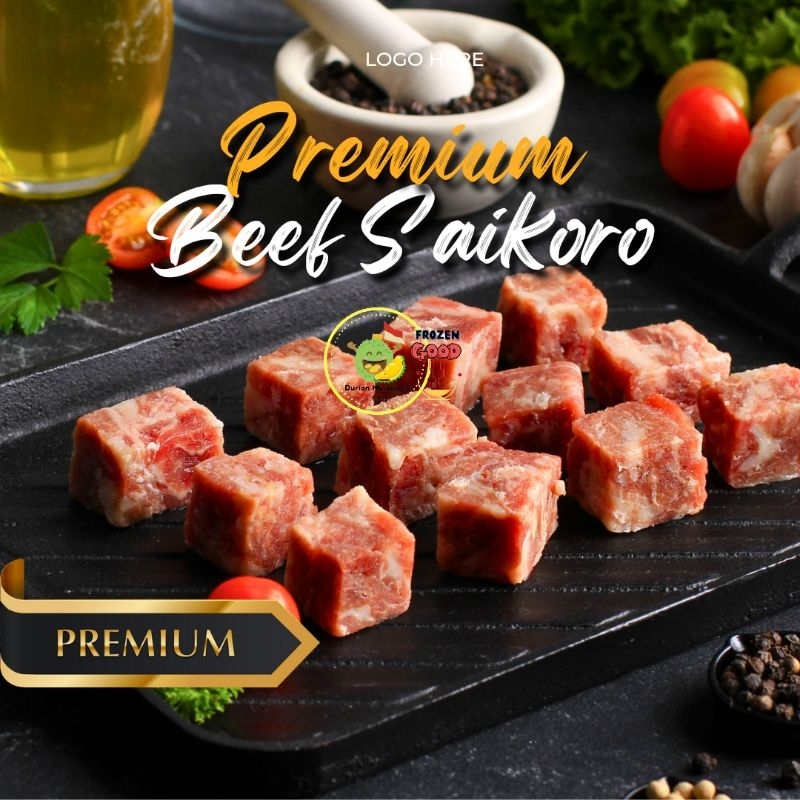 Jual PREMIUM WAGYU SAIKORO MELTIQUE CUBE BEEF 500gr / Beef Saikoro Premium Juicy AUS WAGYU 500gr ...