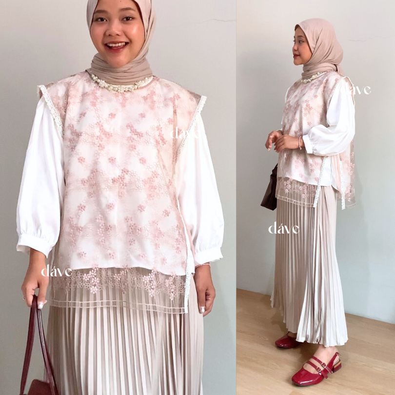 Jual DAVE.ID - LANAMI VEST | Vest Lebaran | Vest Raya | Baju Lebaran ...