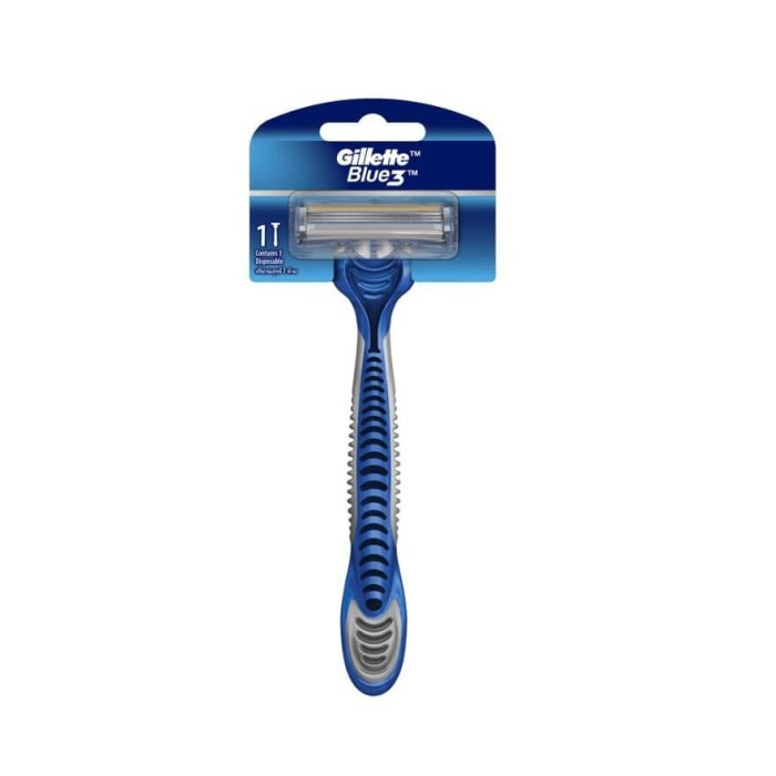 Jual Gillette blue 3 flexi biru | Shopee Indonesia