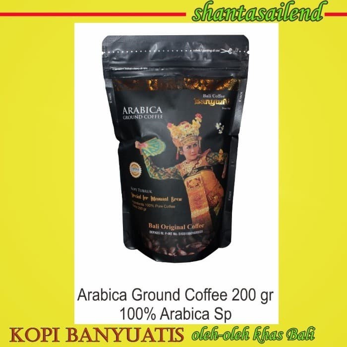 Jual KOPI ARABICA GROUND BANYUATIS 200 GRAM | Shopee Indonesia