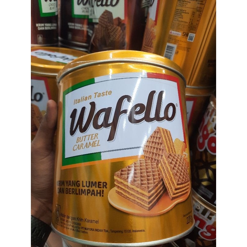 Jual wafer wafello kaleng | Shopee Indonesia