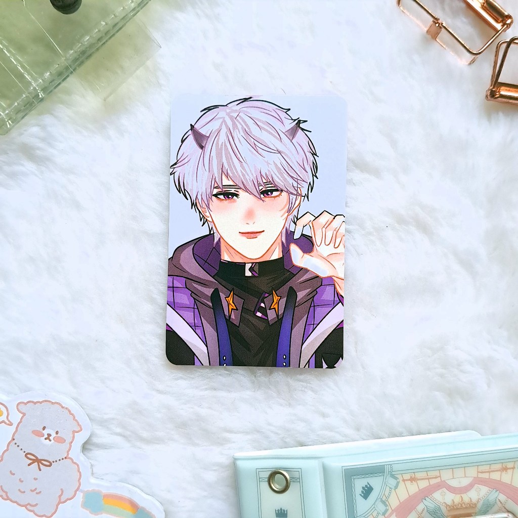 Jual VTUBER INDONESIA photocard by onintwin / Harris Caine / Mikazuki ...