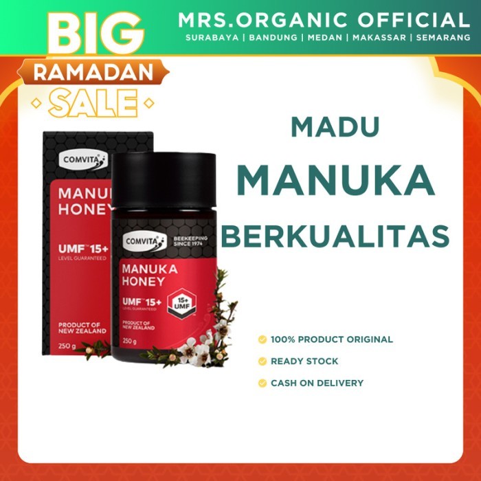 Jual Comvita Manuka Honey UMF 15+ 250 g | Shopee Indonesia