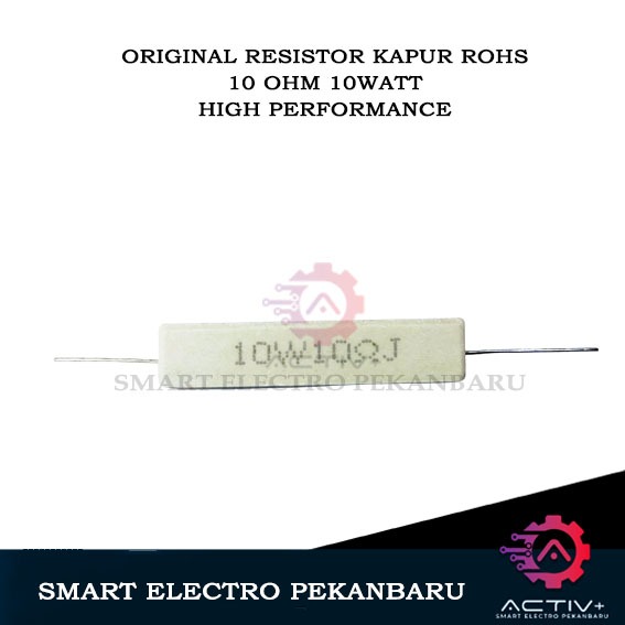 Jual ORIGINAL 10 OHM 10WATT ROHS RESISTOR 10 WATT 10 OHM RESISTOR KAPUR 10WATT 10OHM RESISTOR 10 ...