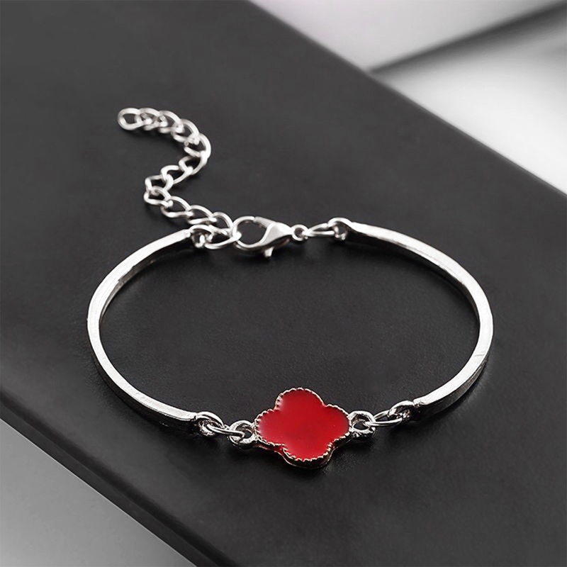 Jual COD Gelang Semanggi Perhiasan Wanita Gelang Bunga Sakura Gelang ...