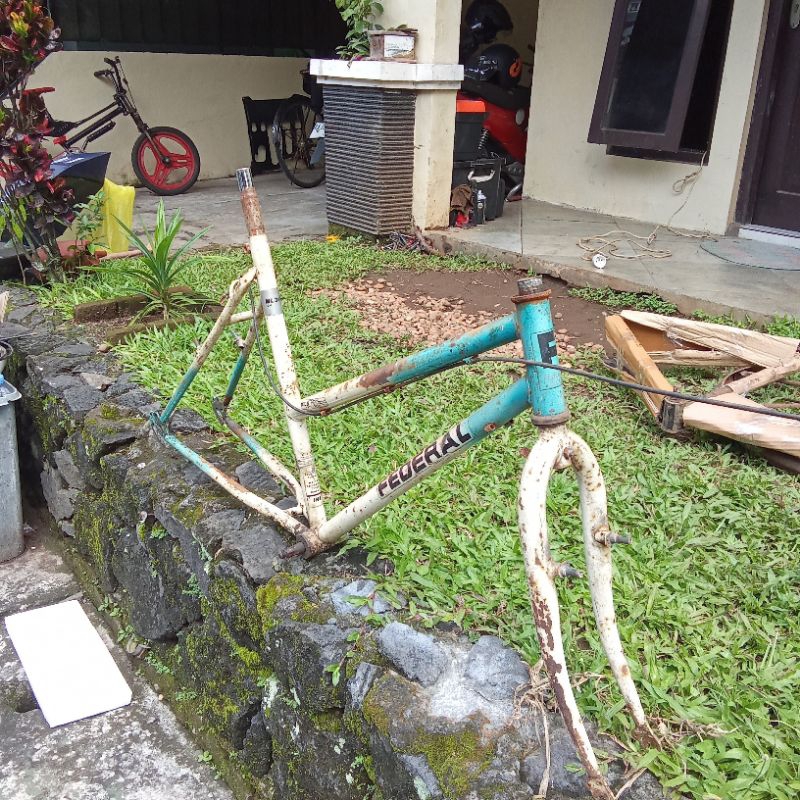 Jual frame MTB federal lady non SN dinasti bahan comuter | Shopee Indonesia