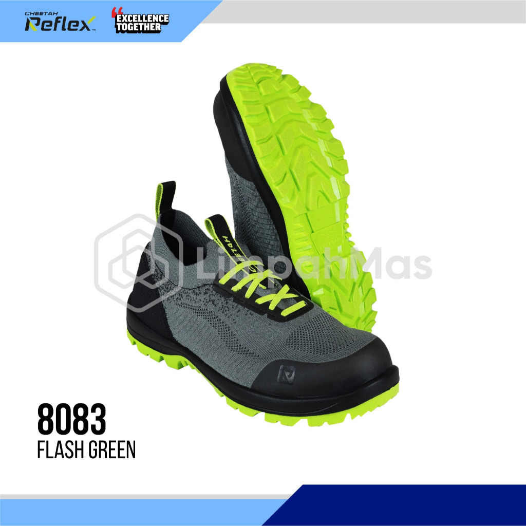 Jual SEPATU SAFETY CASSUAL WITH AIR KNIT FIBER TOECAP GREEN ART 8083 ...
