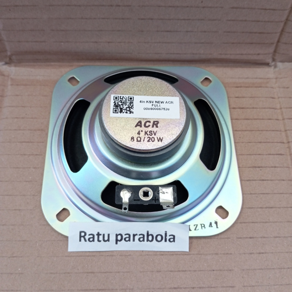 Jual Speaker ACR 4 inch 4" Full Range KSV 8 ohm 20 watt NEW | Shopee ...