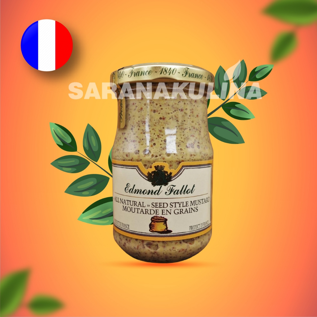 Jual POMERY / EN GRAIN Mustard Edmont Fallot | Shopee Indonesia
