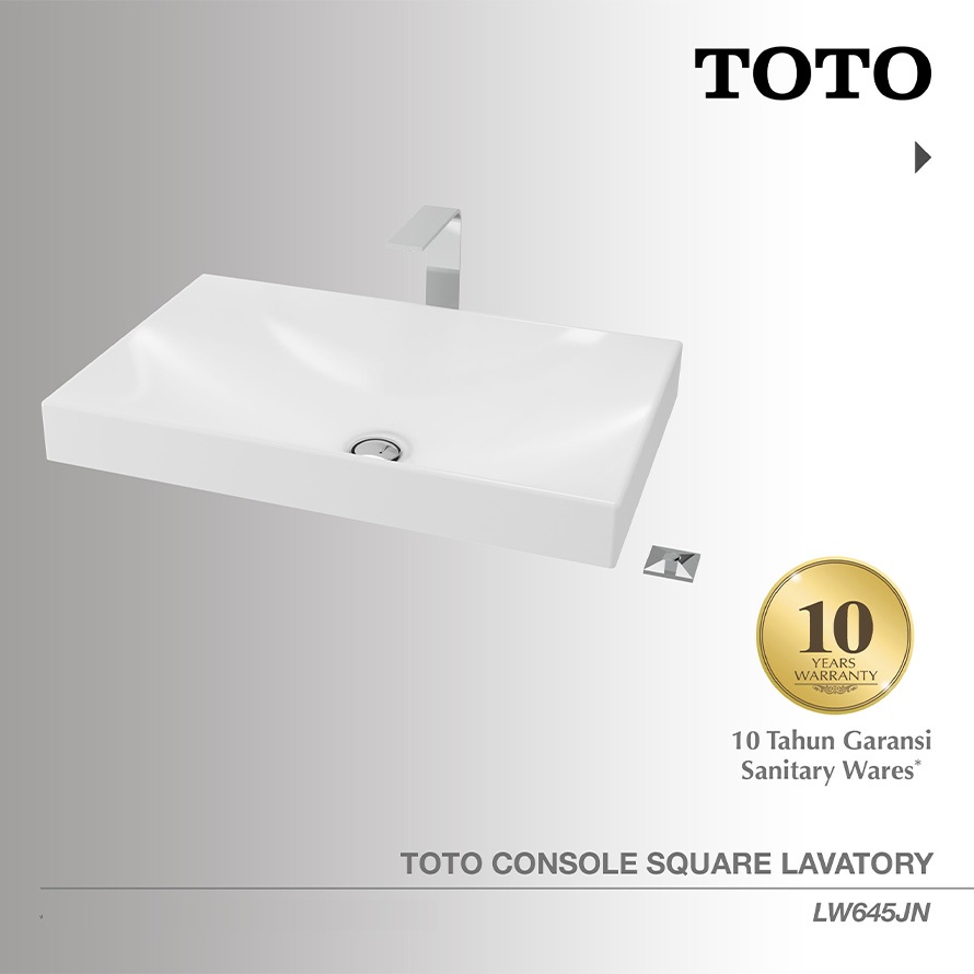 Jual TOTO Wastafel LW645JN | Wastafel - Wastafel Cuci Tangan - Lavatory ...