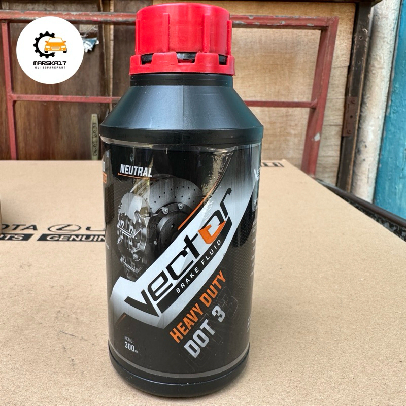 Jual Minyak Rem Merk Vector Super Heavy Duty Sae J1703 ISO 4925 Class 3 ...