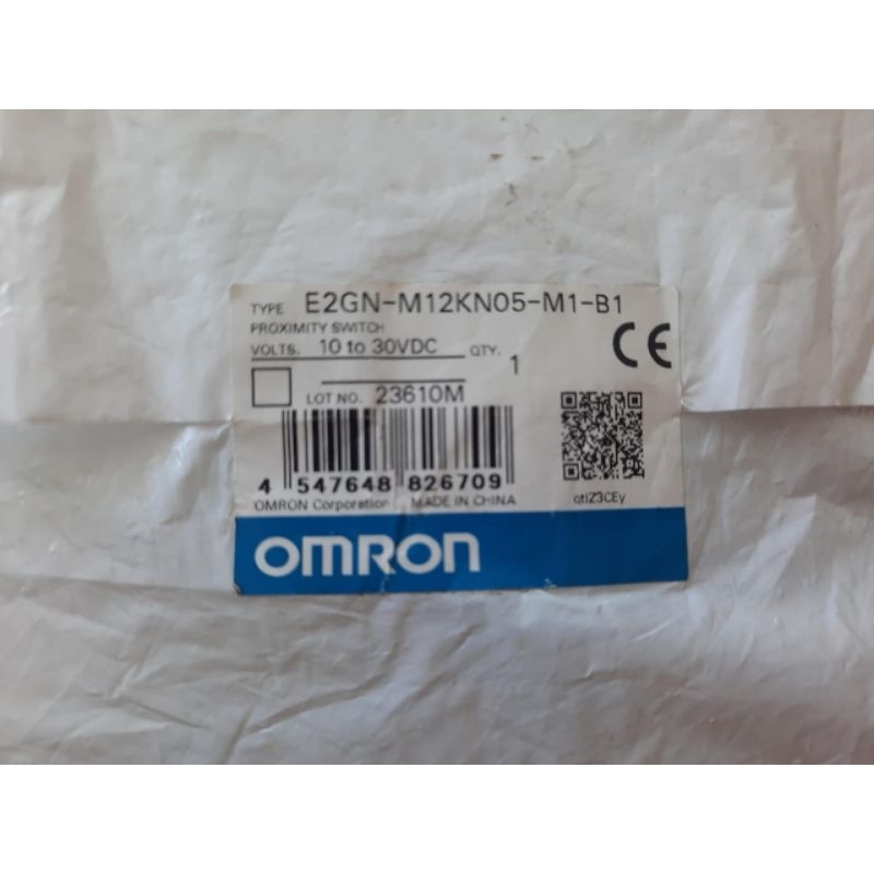 Jual OMRON PROXIMITY SENSOR E2GN-M12KN05-M1-B1 2M, PNP NO series | Shopee Indonesia
