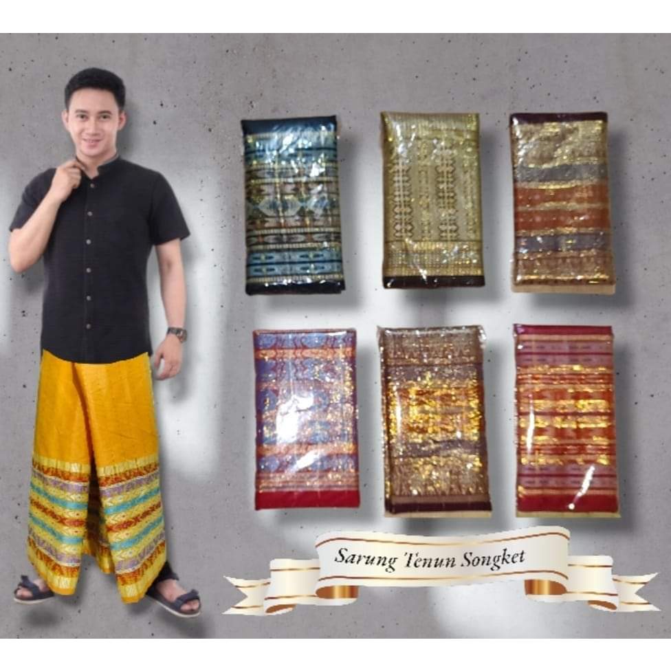 Jual Sarung Model Songket Sudah Dijahit - Sarung Songket Khas ...