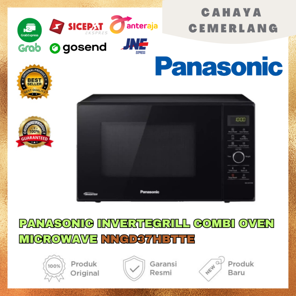 Jual PANASONIC NN GD 37 HBTTE INVERTEGRILL COMBI OVEN MICROWAVE ...