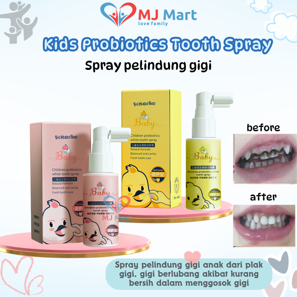 Jual Kids Tooth Spray / Semprotan Gigi Tooth Spray / Anti Cavity / Oral ...