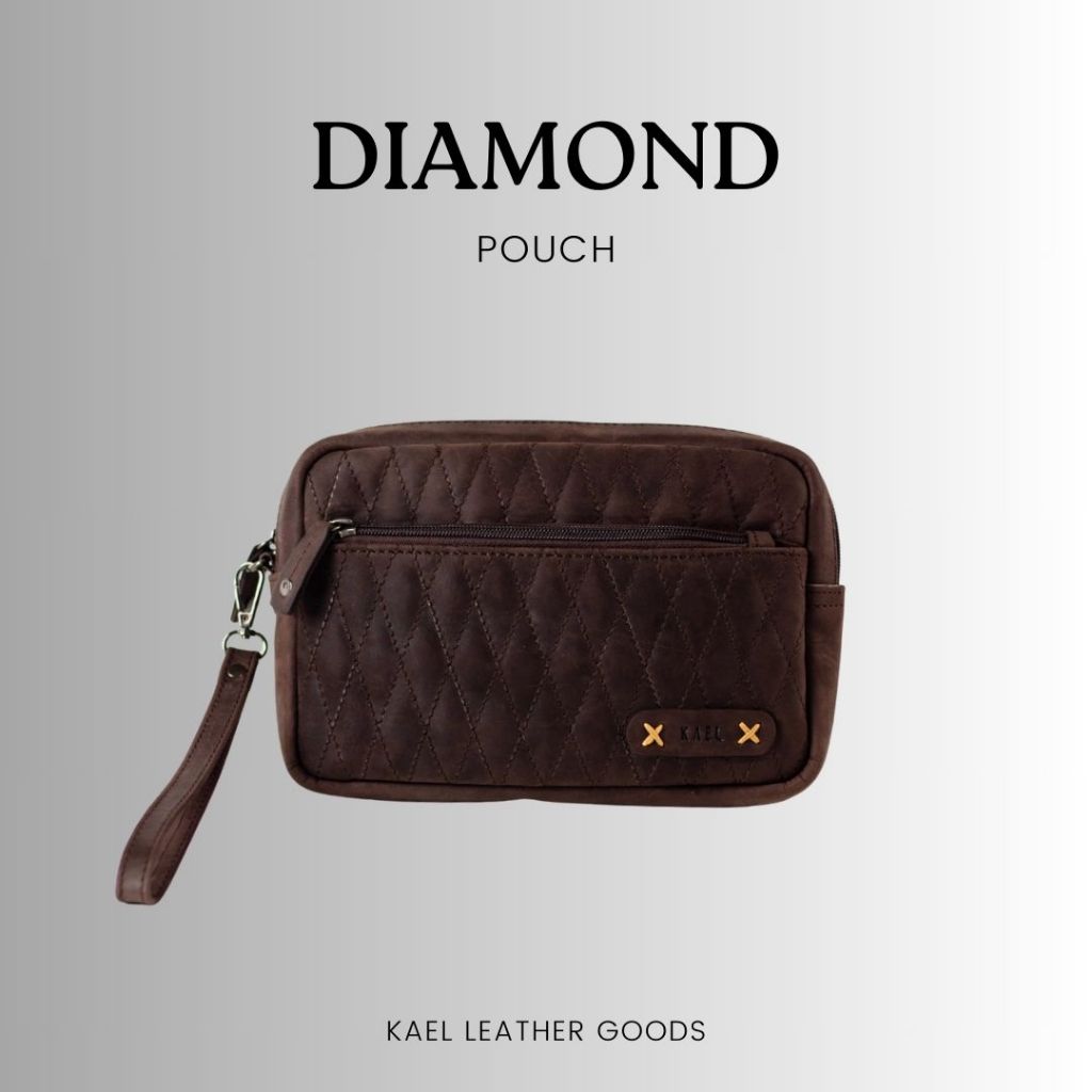 Jual POUCH/CLUTCH/HANDBAG Kulit Asli - Cherokee Diamond Series - By ...