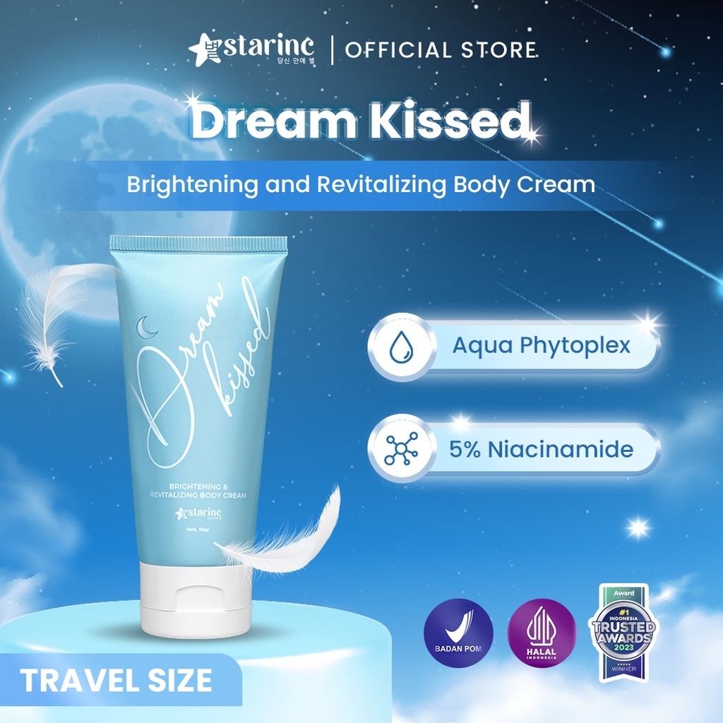 Jual Brightening Skin Nutrition Body Cream Dream Kissed Fun Size ...