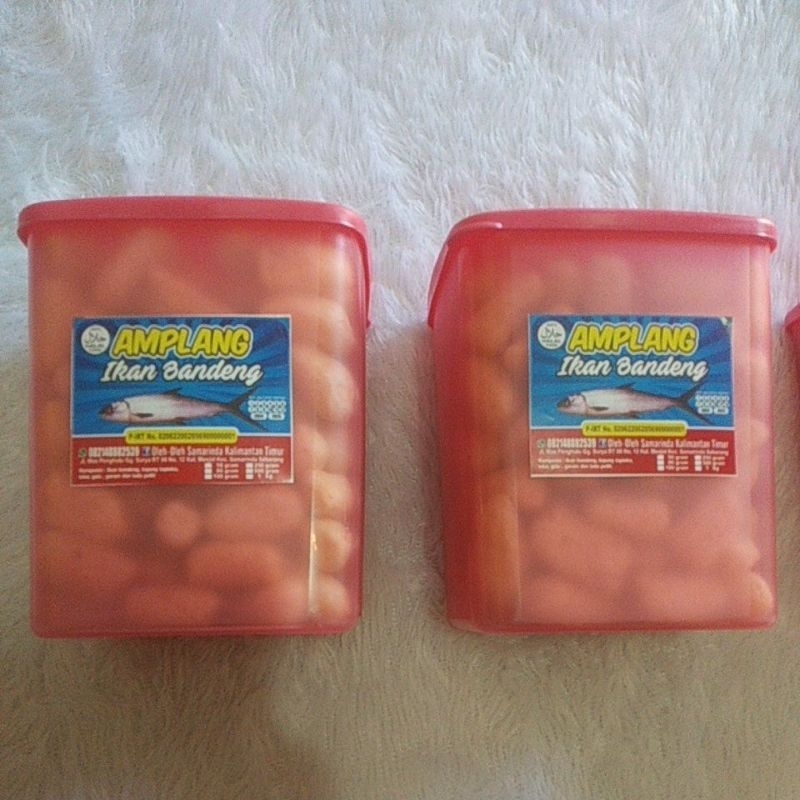 Jual Amplang Ikan Bandeng Kemasan Box 1900 ml | Shopee Indonesia