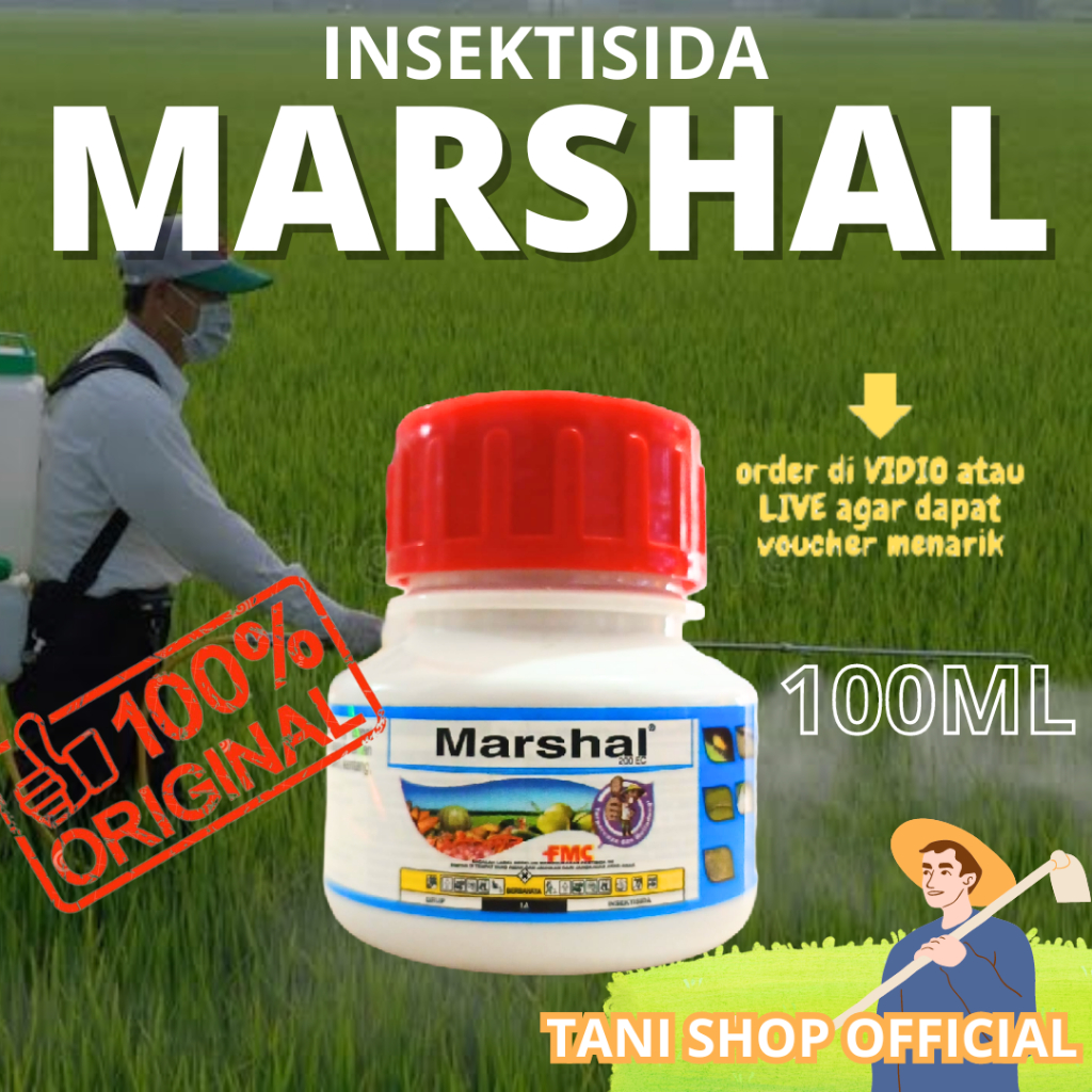 Jual INSEKTISIDA MARSHAL 200 EC 100ml - Pengendalian Hama Efektif pada ...