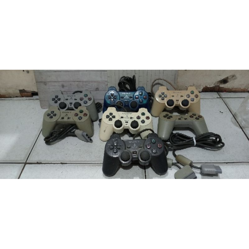 Jual Stik Stick Controller Ps1 Psone ps one, psx analog original recond ...