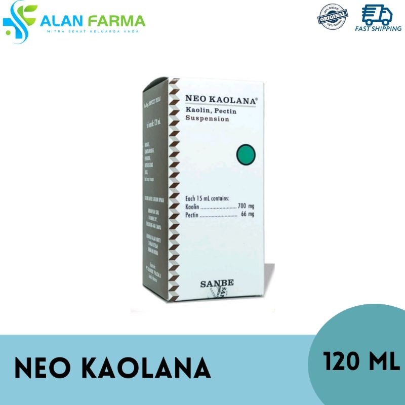 Jual Neo Kaolana Sirup 120 mL | Sirup Diare Anak | Shopee Indonesia