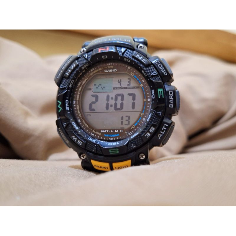 Jual Casio Pathfinder PAG240 Tough Solar Triple Sensor | Shopee Indonesia