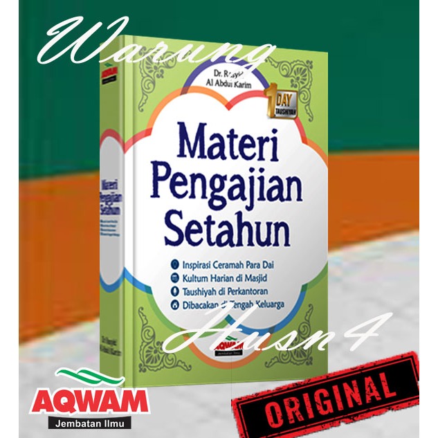 Jual Buku DR. Rasyid - Materi Pengajian Setahun | Shopee Indonesia