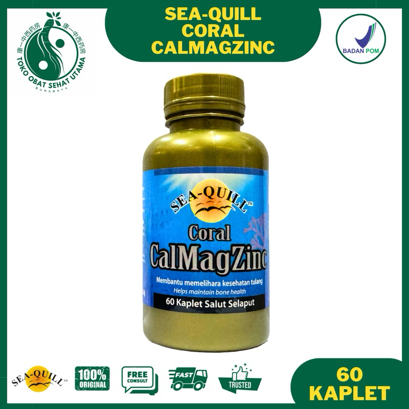 Jual SEA-QUILL CORAL CALMAGZINC / Memelihara Kesehatan Tulang ...