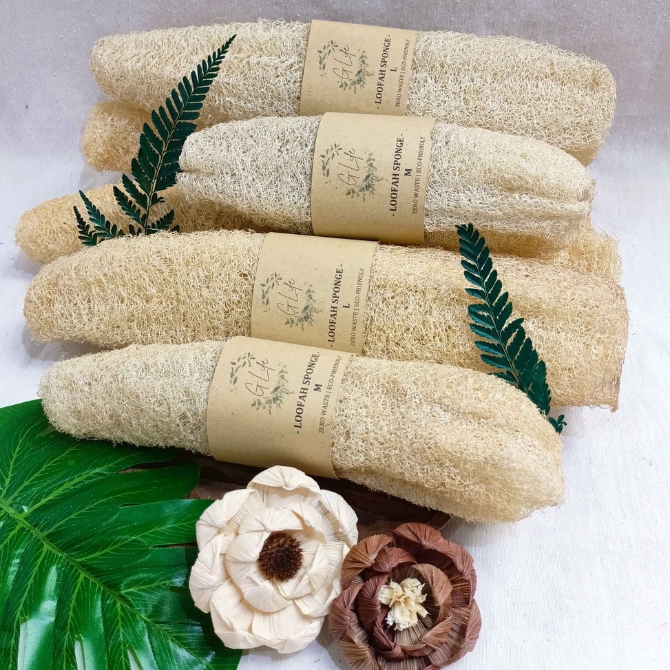 Jual Ready Loofah Sponge MandiSpons Loofah Mandi Gambas Oyong Alami ...