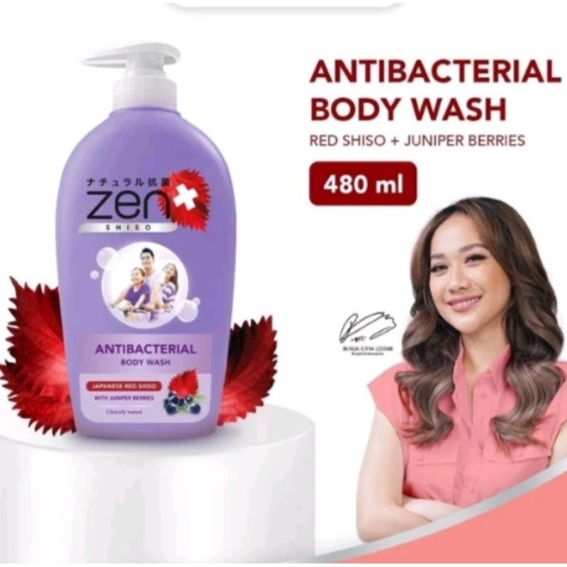 Jual Zen Sabun Cair Red Shiso&Juniper Berries Btl 480ml | Shopee Indonesia